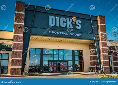 Dicks Sporting Goods Retail Store Sign And Logo Editorial Photo