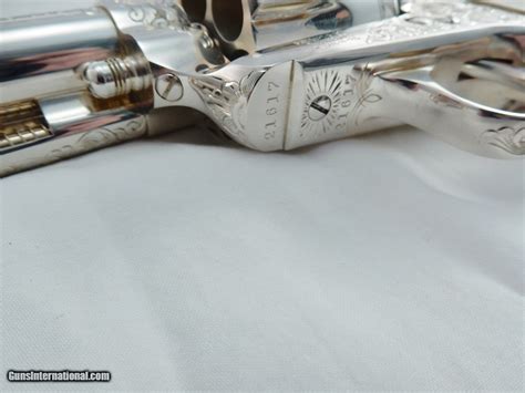 Usfa Saa 45 Factory Silver Ivory Master C Nib