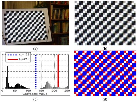 A Image Of The Checkerboard With Projection Of The Generated Download Scientific Diagram