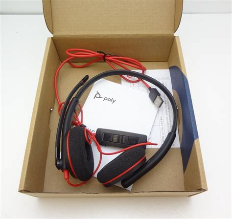 Plantronics Blackwire C Stereo Office Usb A Computer Noise Canceling Headset Ebay