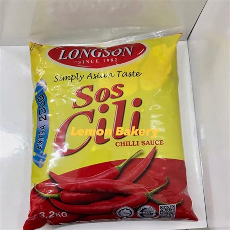Longson Chili Sause 3kg Shopee Malaysia