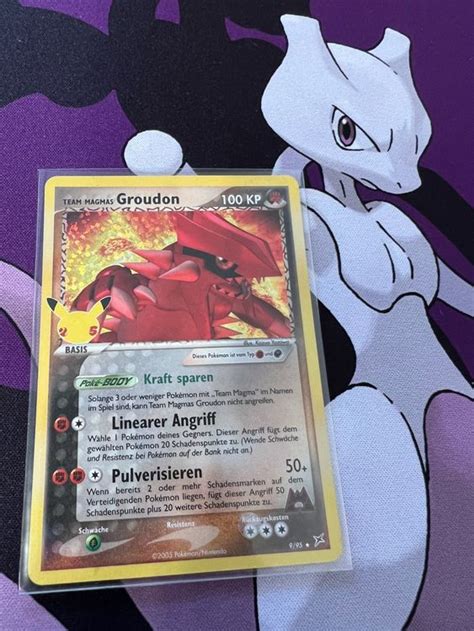 Team Magmas Groudon Cel Ma 9 Pokemon De Celebrations Kaufen Auf