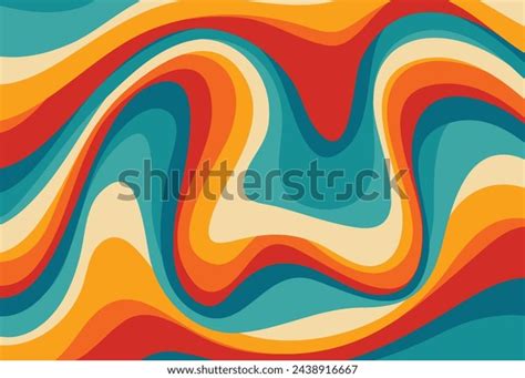 Wavy Bold Curved Lines Squiggles Ornament Stock Vector Royalty Free 2438916667 Shutterstock