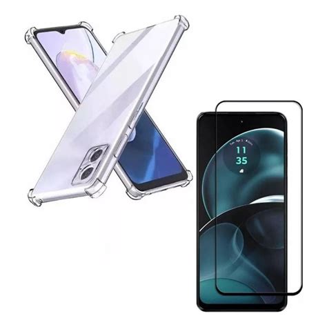 Capa Case Capinha Anti Impacto Para Moto G54 5g Película 3d Vidro