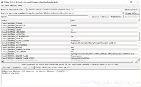 Opengl学习 程序库编译 Freeglutfreeglut编译 Csdn博客