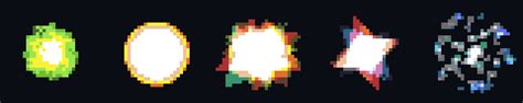 Pixel Art Magic Projectile Effects By Gandalfhardcore