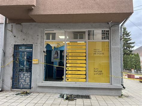 Shpërthimi në Zveçan Pamje të reja nga zyret dëmtuara të Postës së