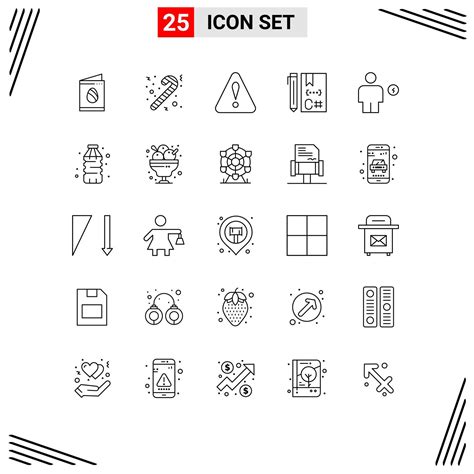 Editable Vector Line Pack Of 25 Simple Lines Of Electricity Avatar Triangle Development Coding