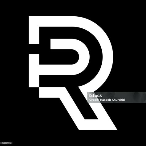 Logo Rj Minimal Icône Dune Lettre Jr Sur Fond De Luxe Idée De Logo