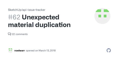Unexpected Material Duplication · Issue 62 · Sketchupapi Issue