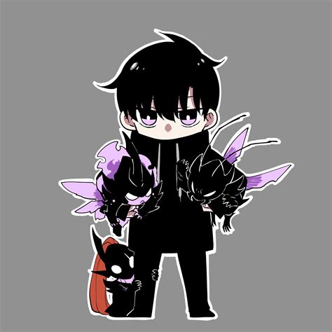 Sung Jin Woo Igris Beru And Iron Solo Leveling Drawn By 8mo10