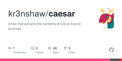 GitHub Kr Nshaw Caesar A Tool That Extracts The Contents Of Citrus Sound Archives