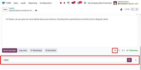 Leads In Odoo 17 CRM Odoo V17 Enterprise Edition Book