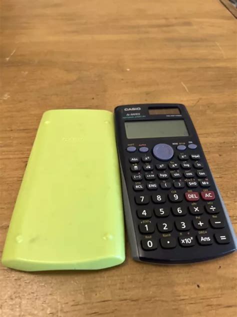 CASIO FX ES PLUS Scientific Calculator Solar Powered Operated Natural Display PicClick UK