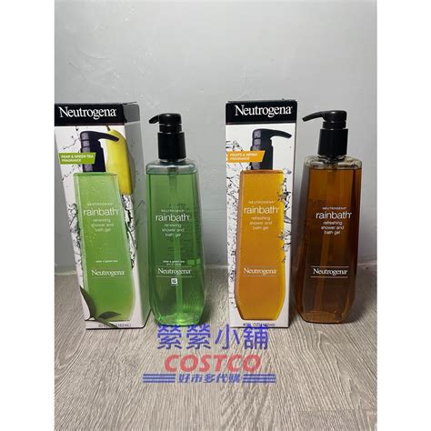 NEUTROGENA 露得清 沐浴露 沐浴乳 草本果香 容量1182ml 海梨綠茶 1182毫升 好市多Costco代購 蝦皮購物
