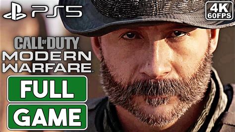 Call Of Duty Modern Warfare Campaign Gameplay Walkthrough Full Game