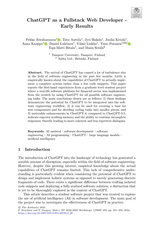 pdf chatgpt as a fullstack web developer early results