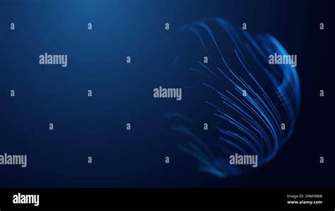 abstract technology flow big data seamless loop digital data flow