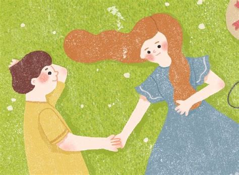 올리아 일러스트 봄맞이 그림 그대와 함께라면 Illustration — Steemit