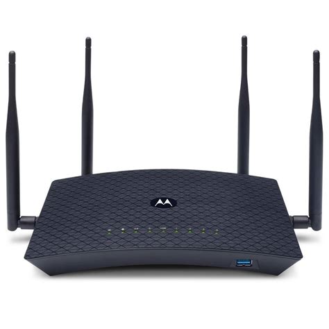Motorola Ac X Wifi Smart Gigabit Router Network Adapter With Extended Range Mr The
