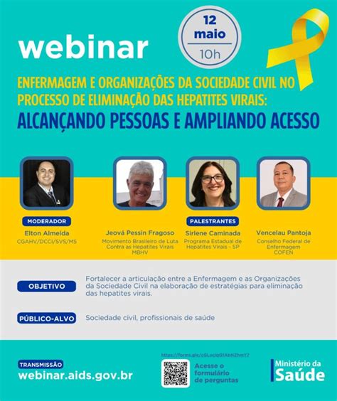 Nacional Webinar Sobre A Enfermagem E As Organizações Da Sociedade
