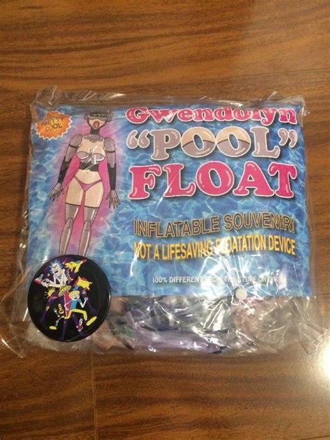 Rick And Morty Gwendolyn Inflatable Pool Float Rickmobile Limited Ed