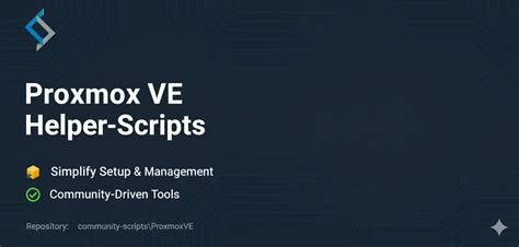 github community scripts proxmoxve proxmox ve helper scripts community edition