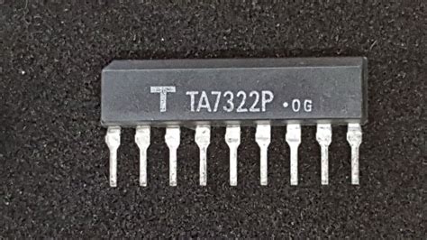 Toshiba TA7302P, TA7322P, TA7348P, TA7354P, TA7318P obtained from Onkyo ...