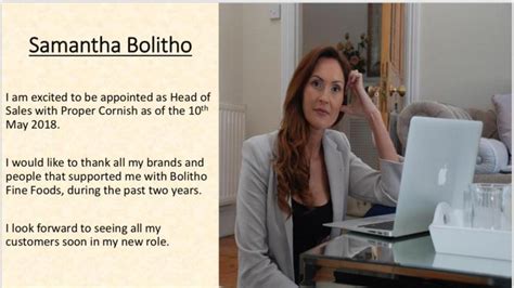 Sam Bolitho Sayer Posted On Linkedin