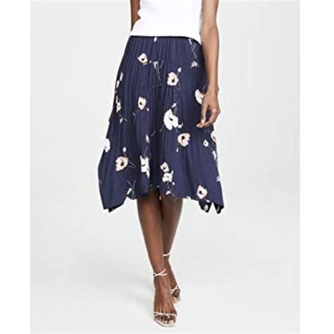 Vince Knee Length Pleated Skirts For Women Mercari