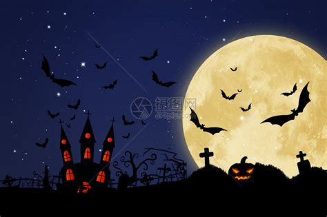 万圣夜背景图片素材 正版创意图片402397788 摄图网