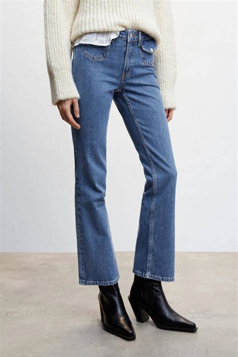 Mango Flared Jeans Blauw Kopen Morgen In Huis Wehkamp