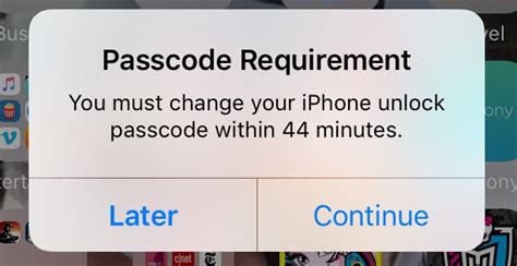 Change Unlock Passcode Within X Minutes MacRumors Forums