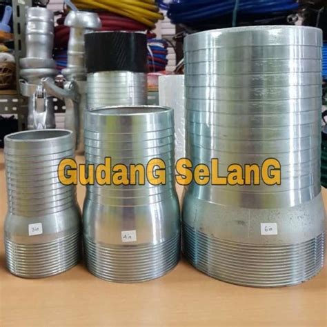 Jual King Nipple Sambungan Selang Uk 5in Kc Nepple Npt Besi King Nepel