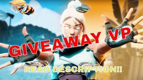 Giveaway Valorant Points Youtube