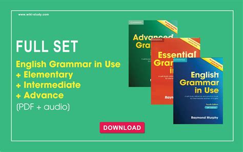 Download English Grammar In Use Elementary Intermediate Advanced