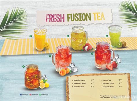 Selalu Diperbarui Menu Tong Tji Tea House Cihampelas Bandung