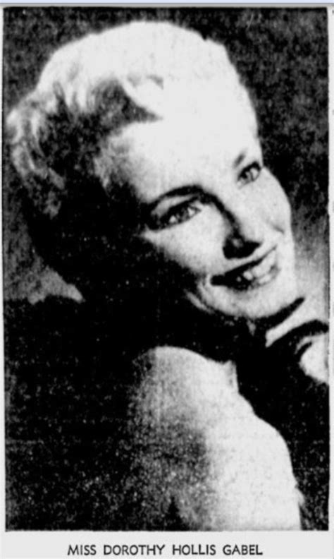 Dorothy Hollis Gable Bailey 1939 2013 Find A Grave Memorial