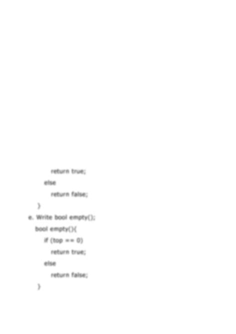 solution 4 write a stack class using an array from the heap to