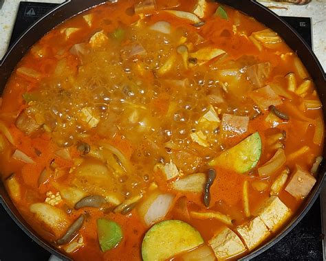 오늘은 고추장찌개