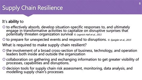 Operating System Scalability And Supply Chain Resilience Pptx Logistics Business