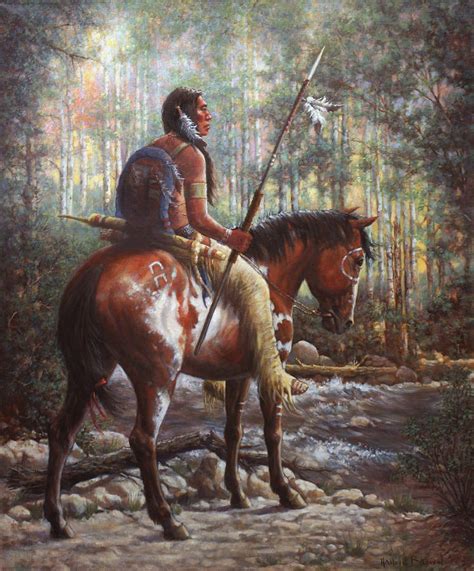 The Brave Painting By Harvie Brown Fine Art America