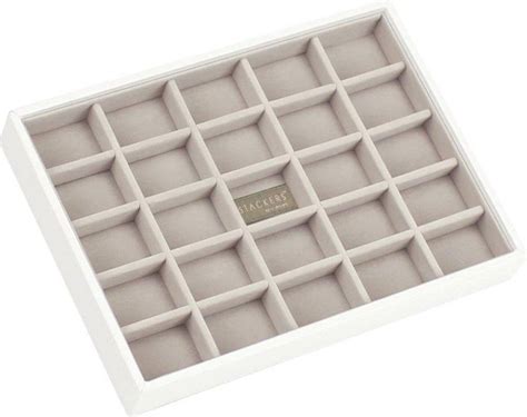 Stackers Classic Jewellery Box White • Prices