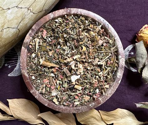 The Morrigan Invocation Handmade Herbal Blend Incense Bath Soak