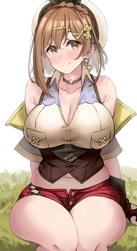 Rule 34 Atelier Series Atelier Ryza Big Ass Big Breasts Blush Breasts Female Female Only