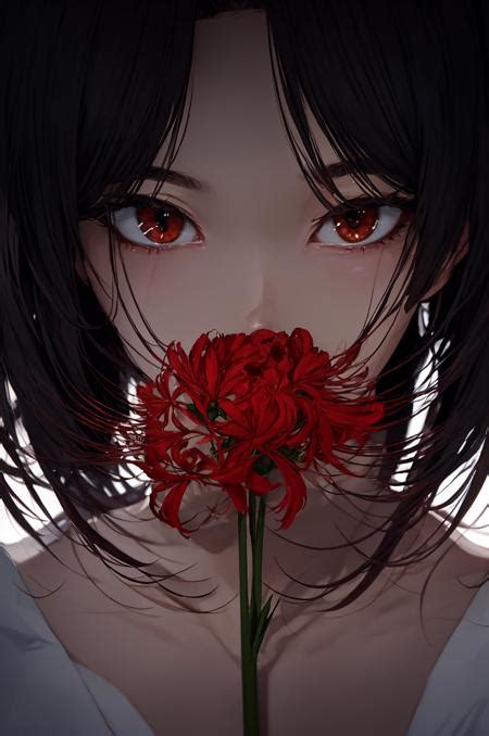 Ai Art Lora Model Manjusaka Spider Lily Lycoris Radiata Flower My Xxx