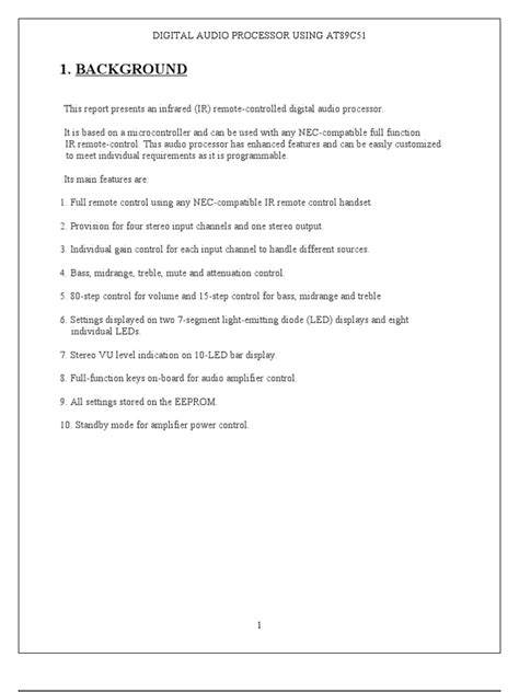 dap final report pdf microcontroller computer data storage