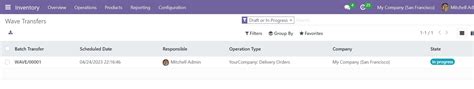 Transfers In Odoo Inventory App Odoo V Community Edition Book