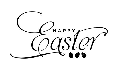 Premium Vector Vector Happy Easter Typography Background Vector