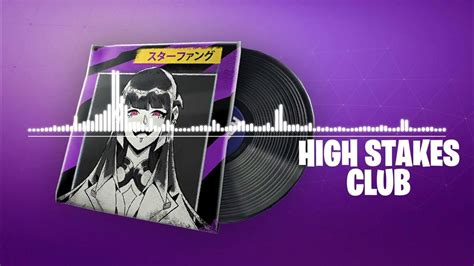 Fortnite High Stakes Club Lobby Music Youtube